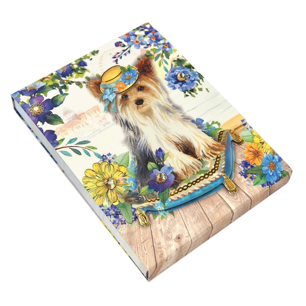 Boardwalk Yorkie Pocket Notepad — Horse and Hound Gallery