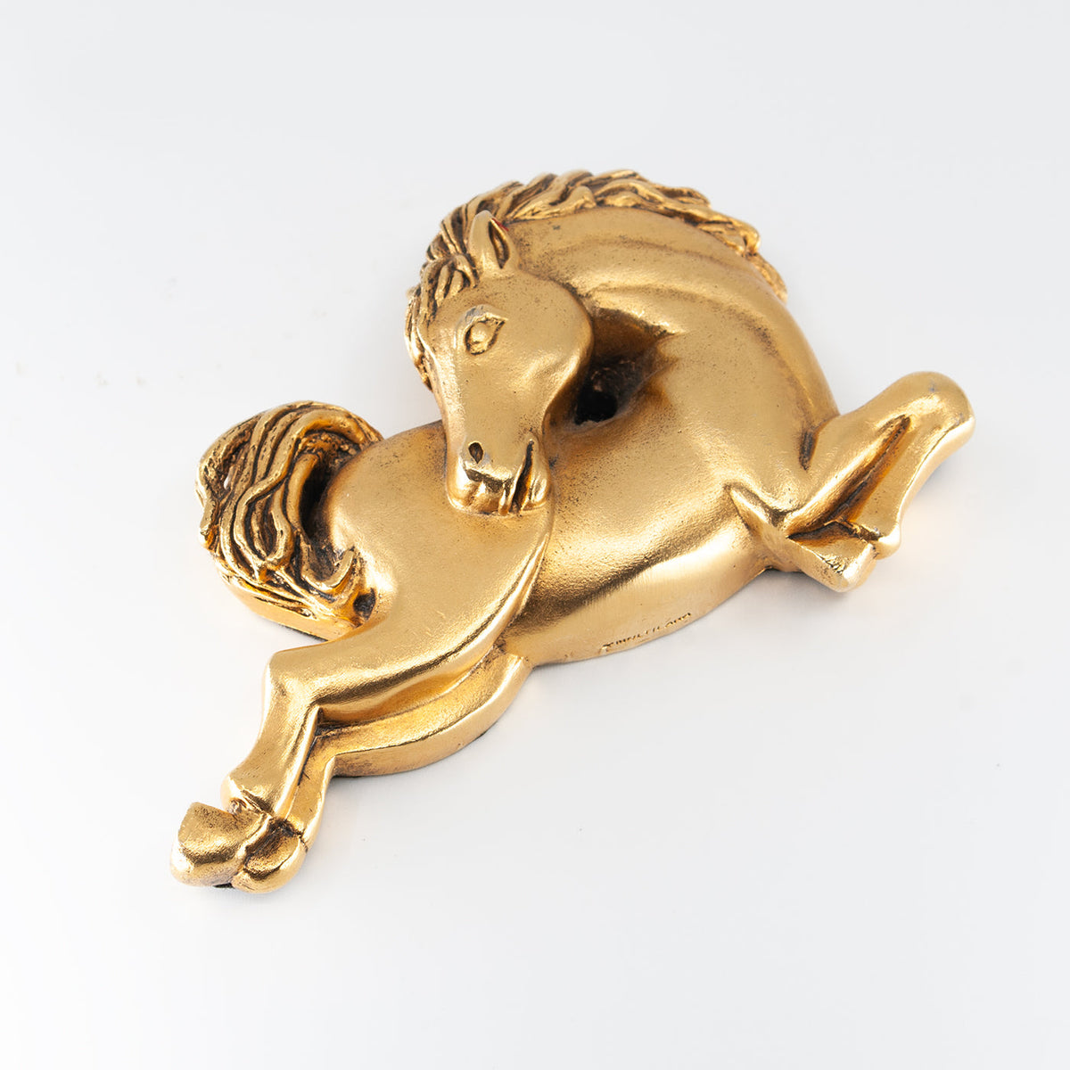 Gilded Horse Paperweight — Horse and Hound Gallery