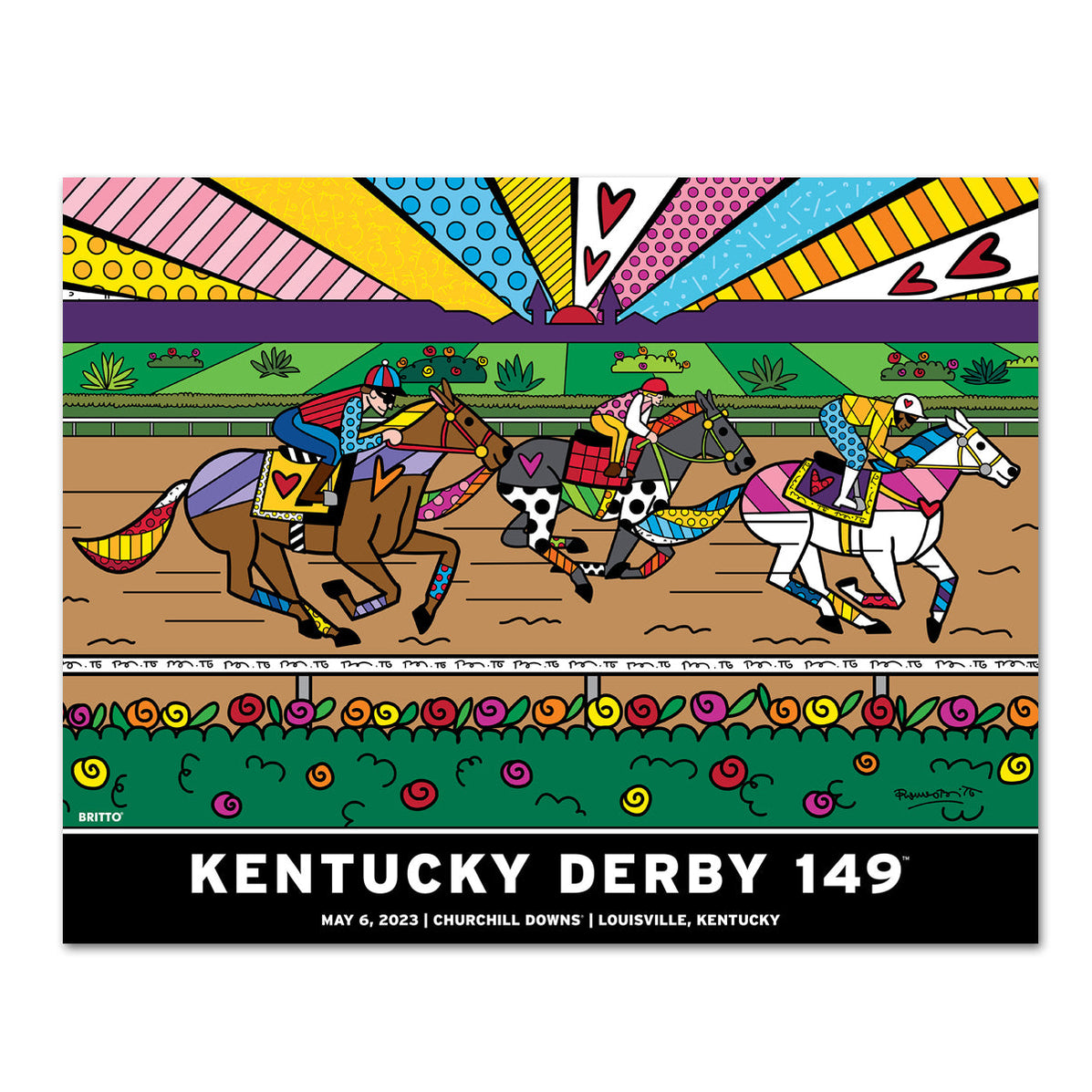 2023 Kentucky Derby Poster - 149th Kentucky Derby Art — Horse and Hound ...