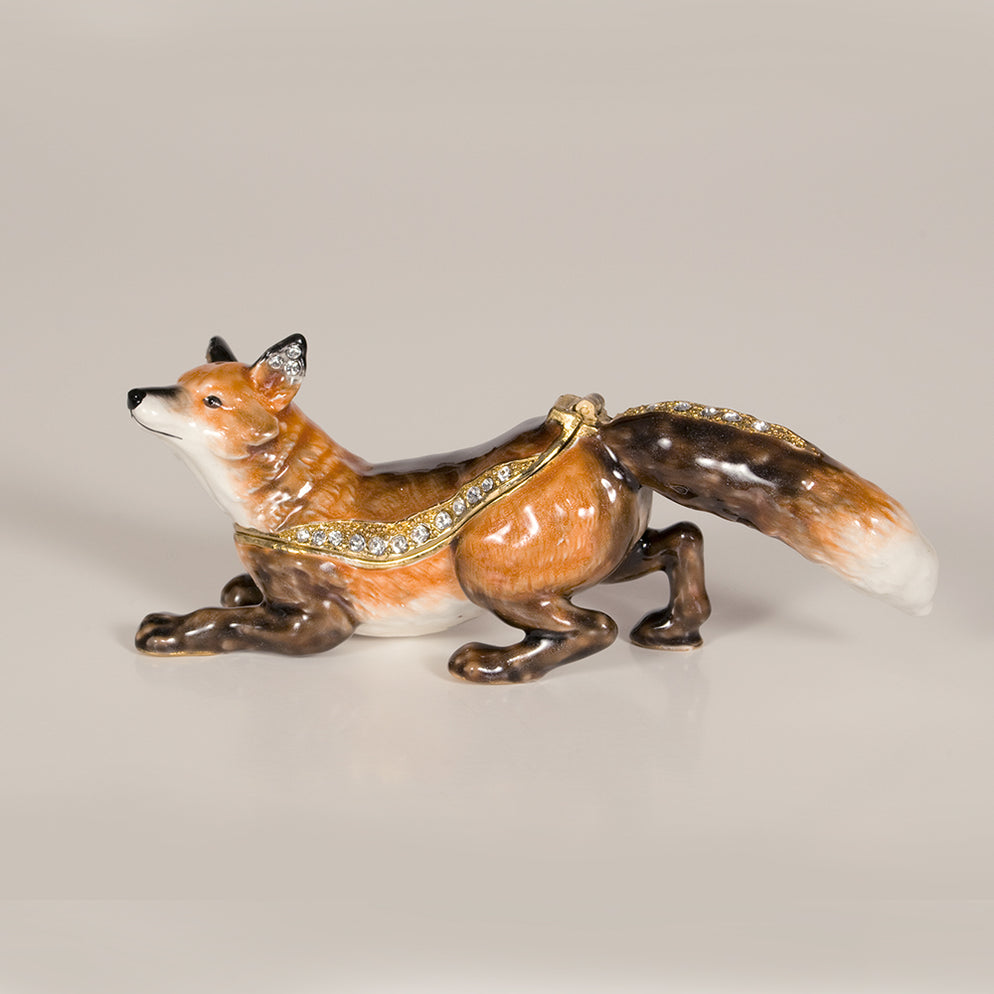 Stalking Fox Treasure Box — Horse and Hound Gallery