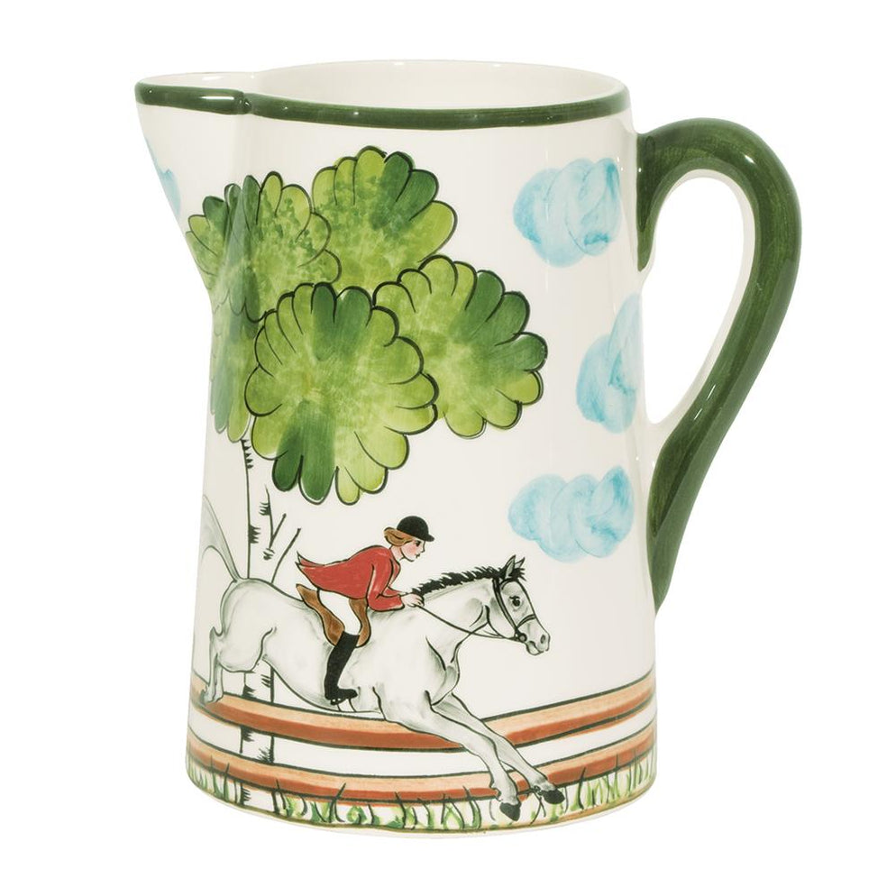 Perfect Day Equestrian Pitcher — Horse and Hound Gallery