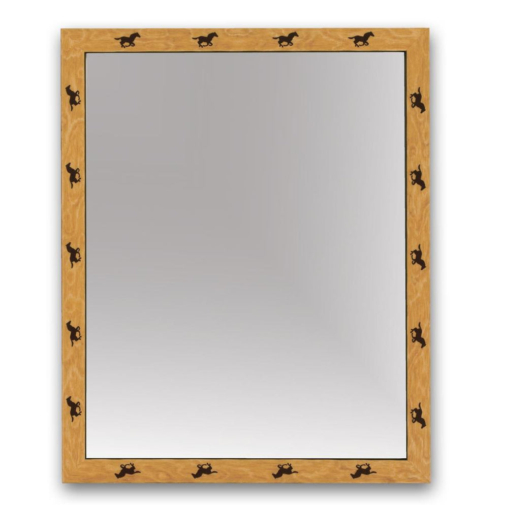 Horses Photo Frame Burl 8" x 10" — Horse and Hound Gallery