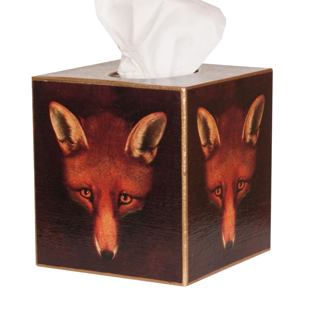 Sly Fox Tissue Box Cover — Horse and Hound Gallery