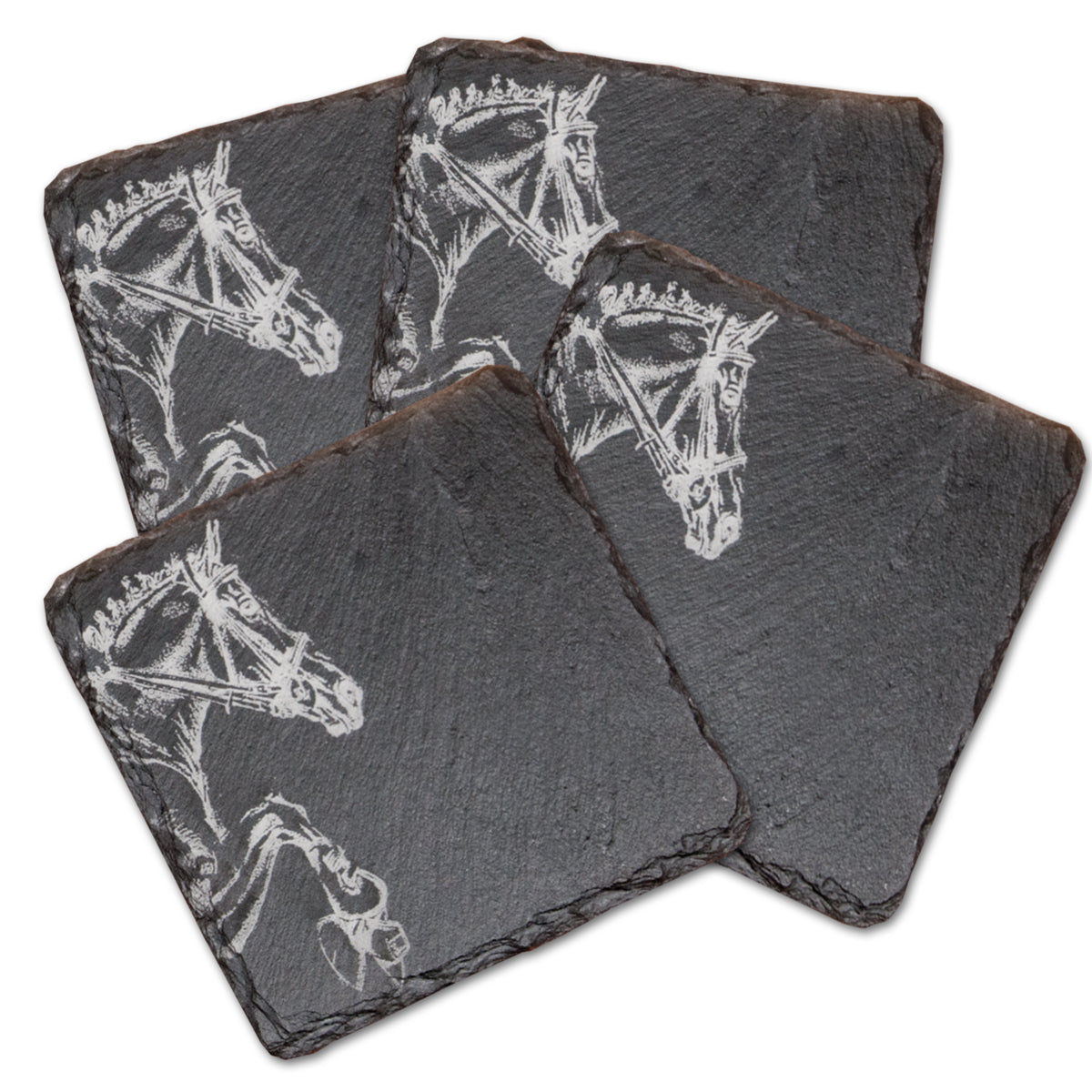 Hunter Jumper Slate Coasters - Set of 4 — Horse and Hound Gallery