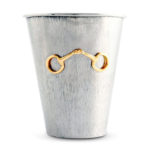Mint Julep Cup with Gold Horse Bit — Horse and Hound Gallery