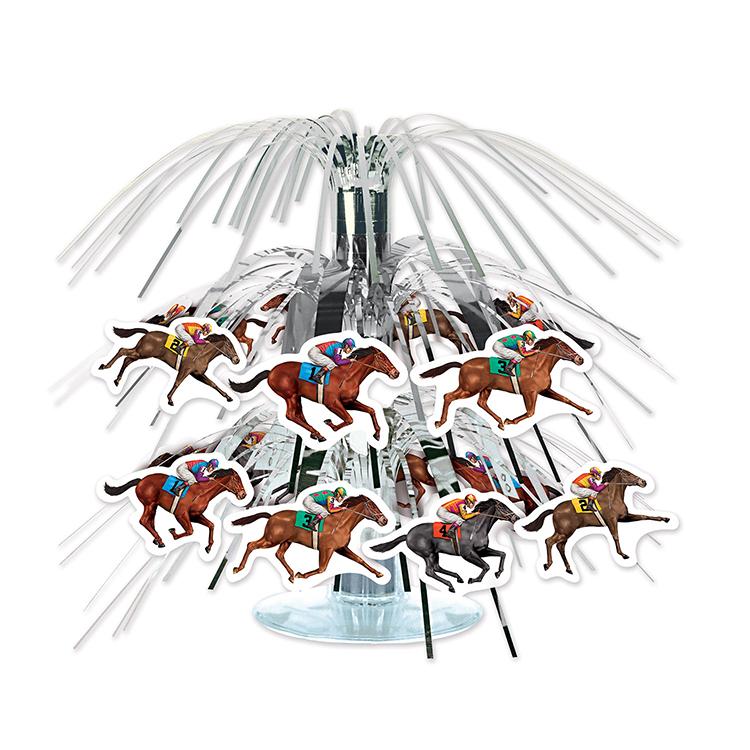 Horse Racing Cascading Table Centerpiece — Horse and Hound Gallery