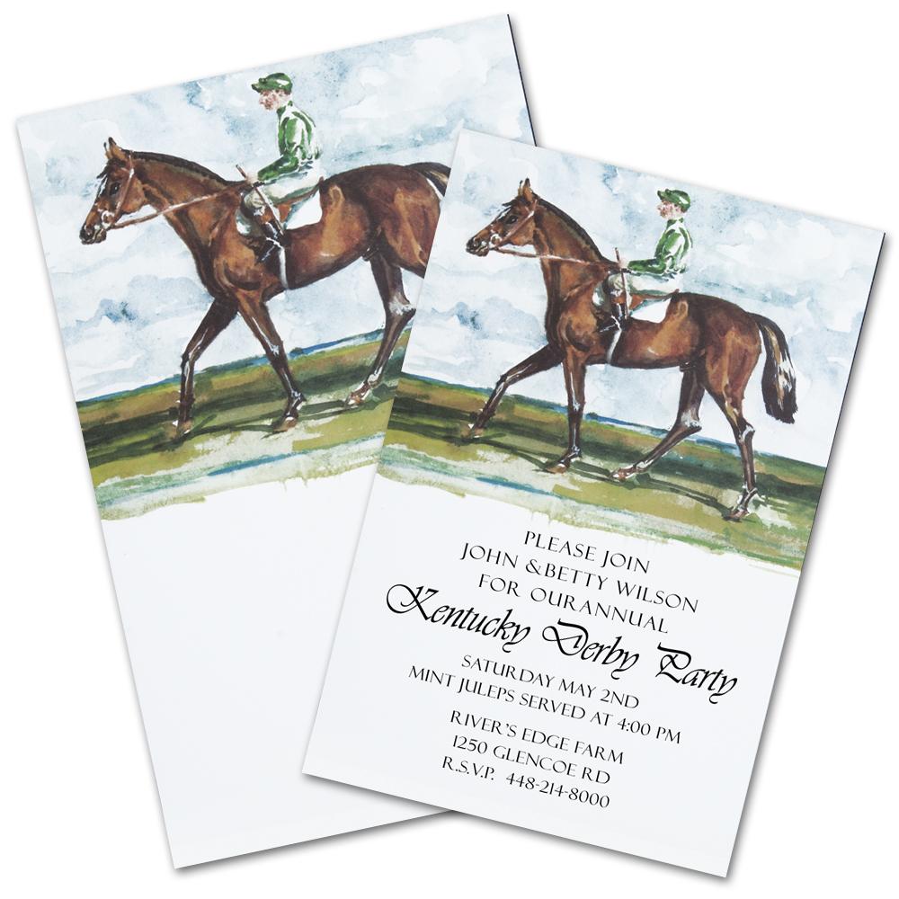 Sport of Kings - Horse Racing Party Invitations — Horse and Hound Gallery