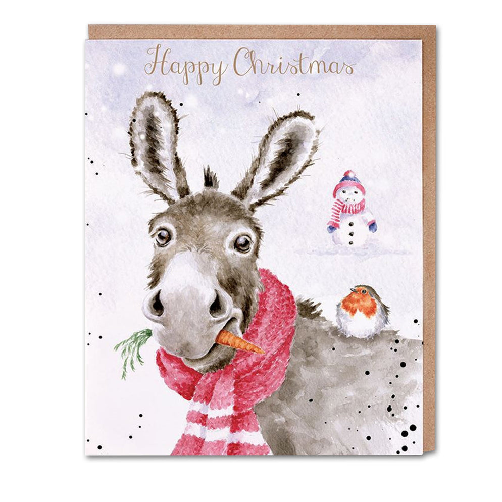 Muletide Greetings Donkey Christmas Cards by Wrendale — Horse and Hound ...